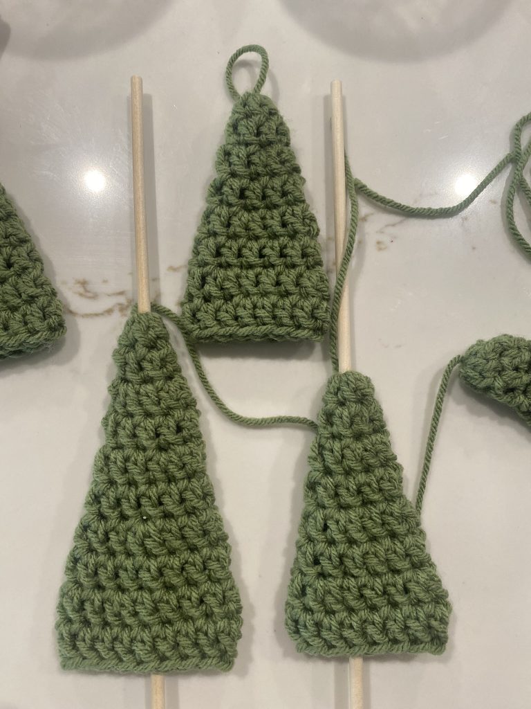 Crocheted Woodland Christmas Tree Free Pattern - Simply Homemade by ...